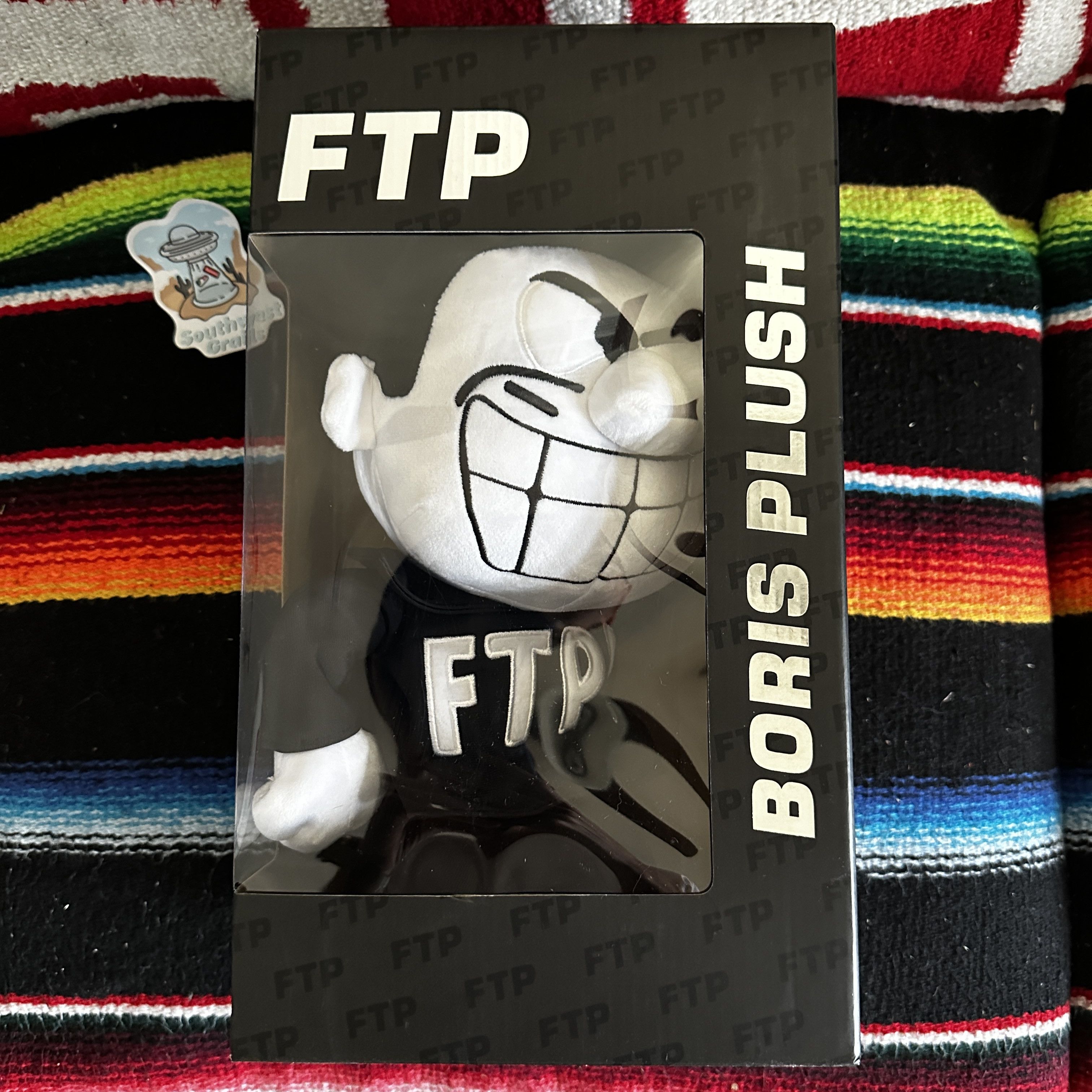 Fuck The Population FTP Boris Plush | Grailed