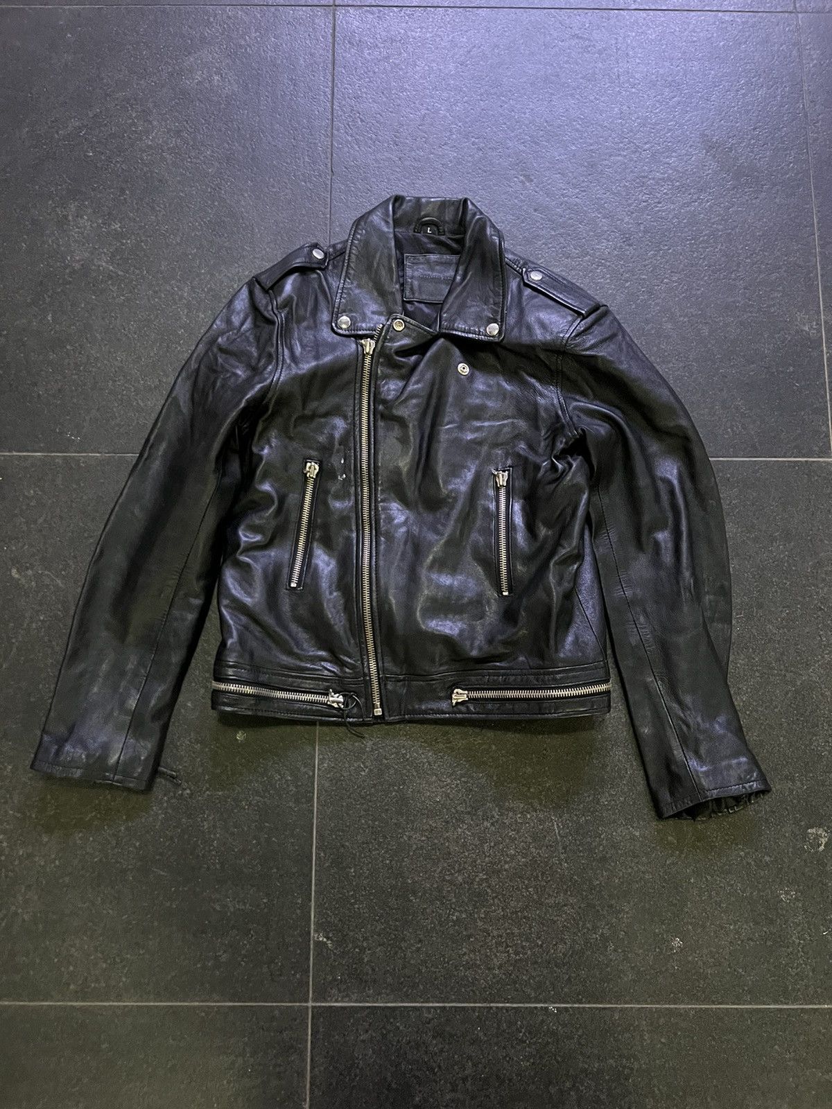 Alexander Digenova AD LEATHER JACKET | Grailed
