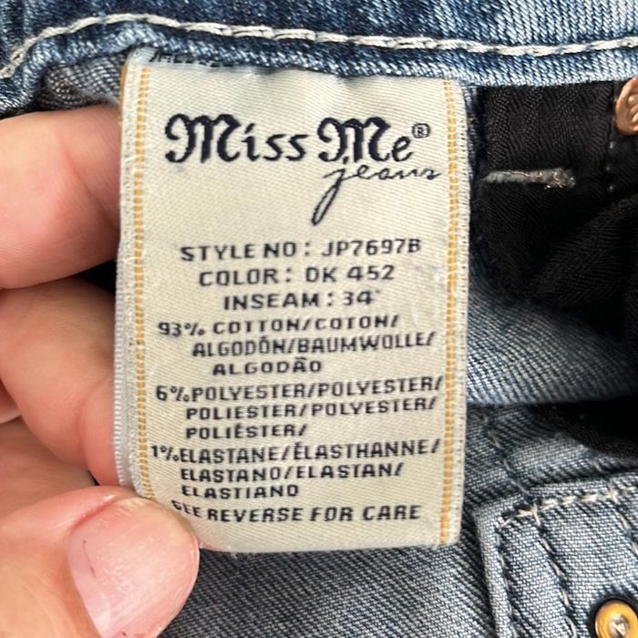 Miss Me Miss Me signature Boot cut jeans Y2K low rise boot cut | Grailed