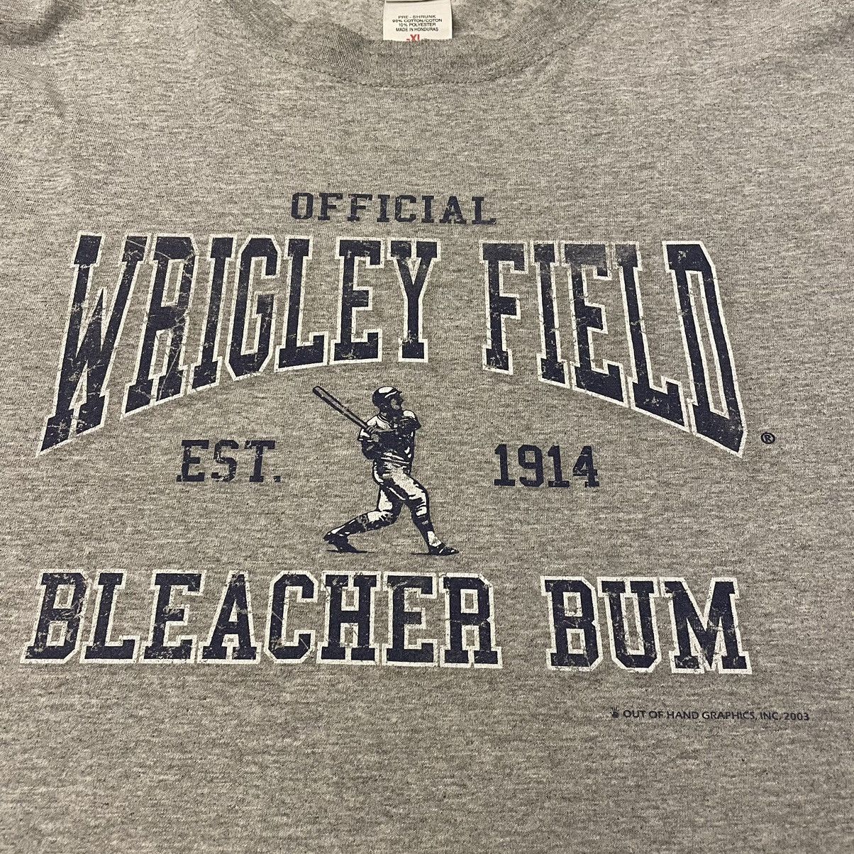 Vintage Vintage Wrigley Field Chicago Cubs Baseball Stadium T Shirt ...