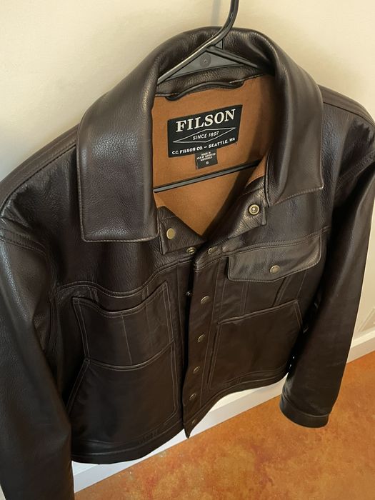Filson Filson Leather Short Cruiser | Grailed