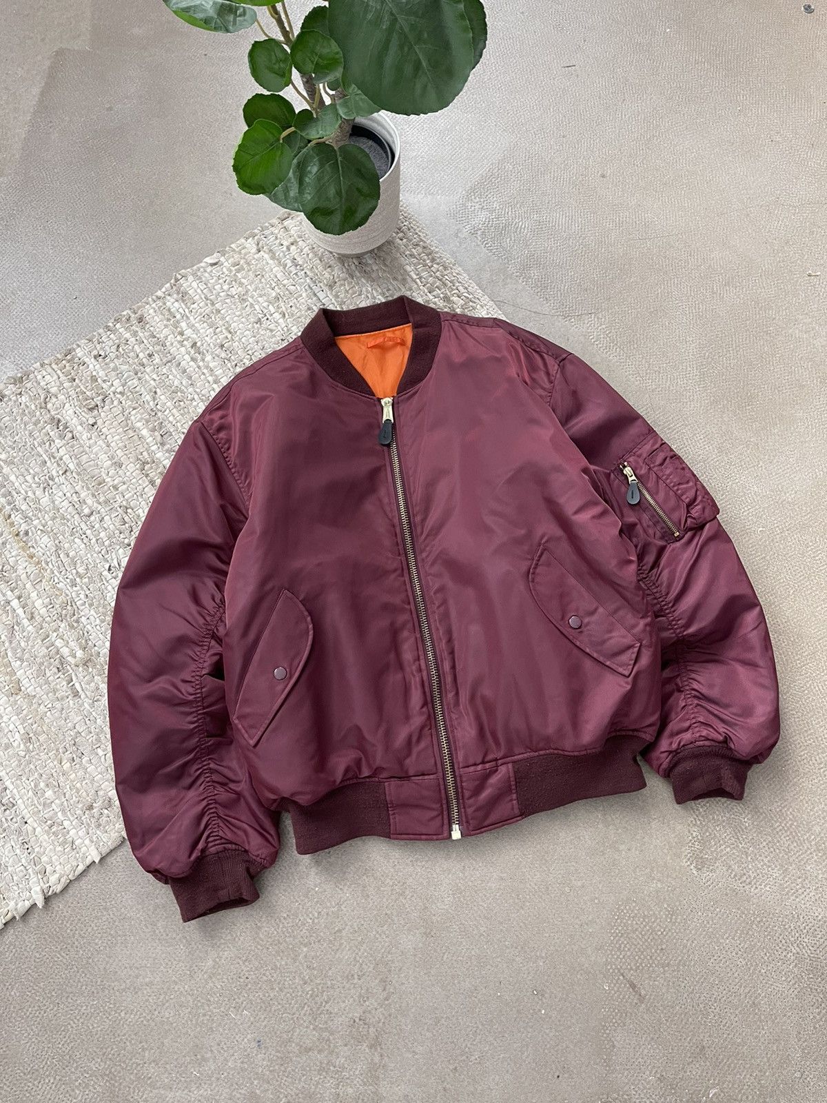 Avant Garde × Japanese Brand × Vintage Vintage MA 1 Intermediate Bomber Jacket | Grailed