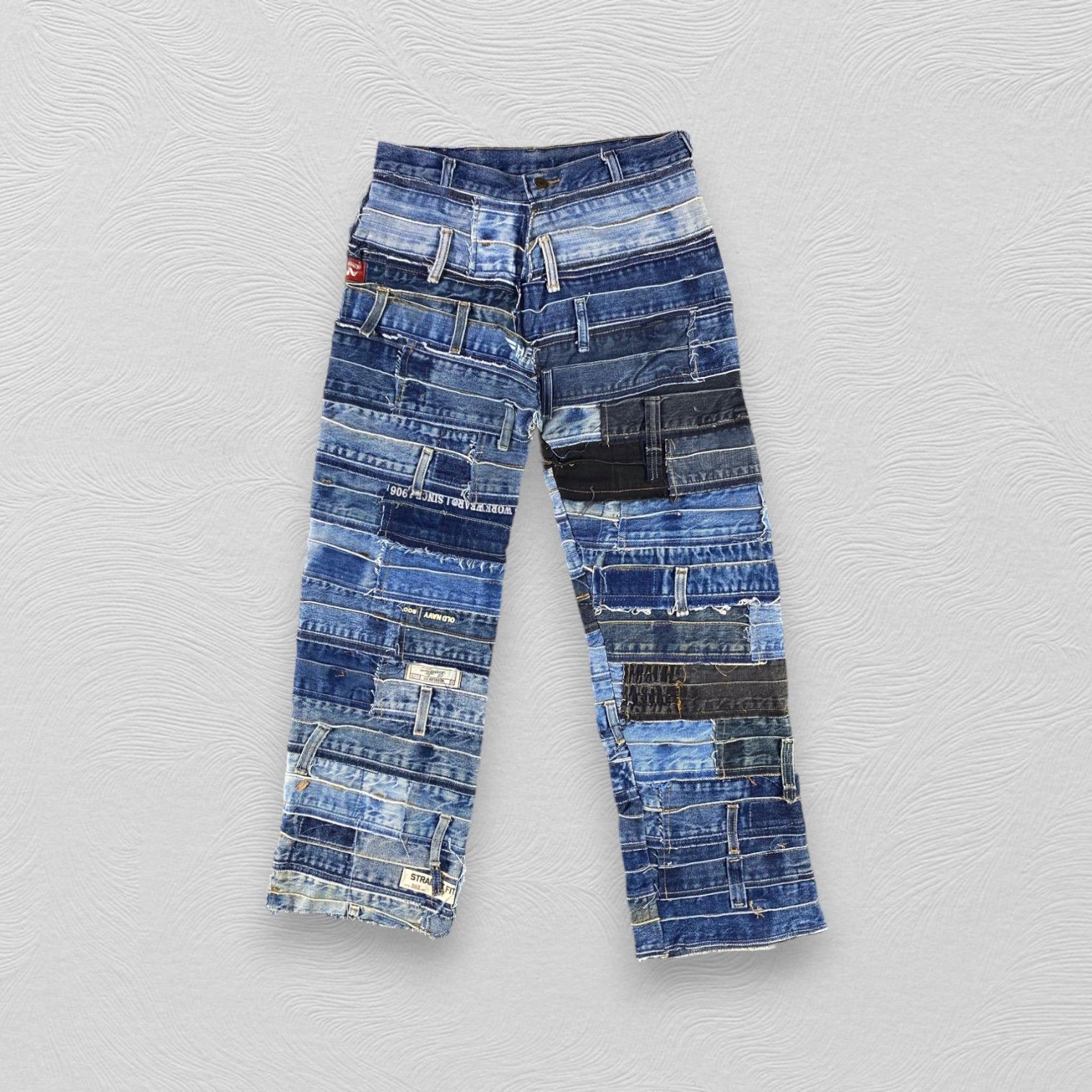 Vintage Vintage Levis Patchwork Jeans Rework Hagi Denim KJ3205 | Grailed