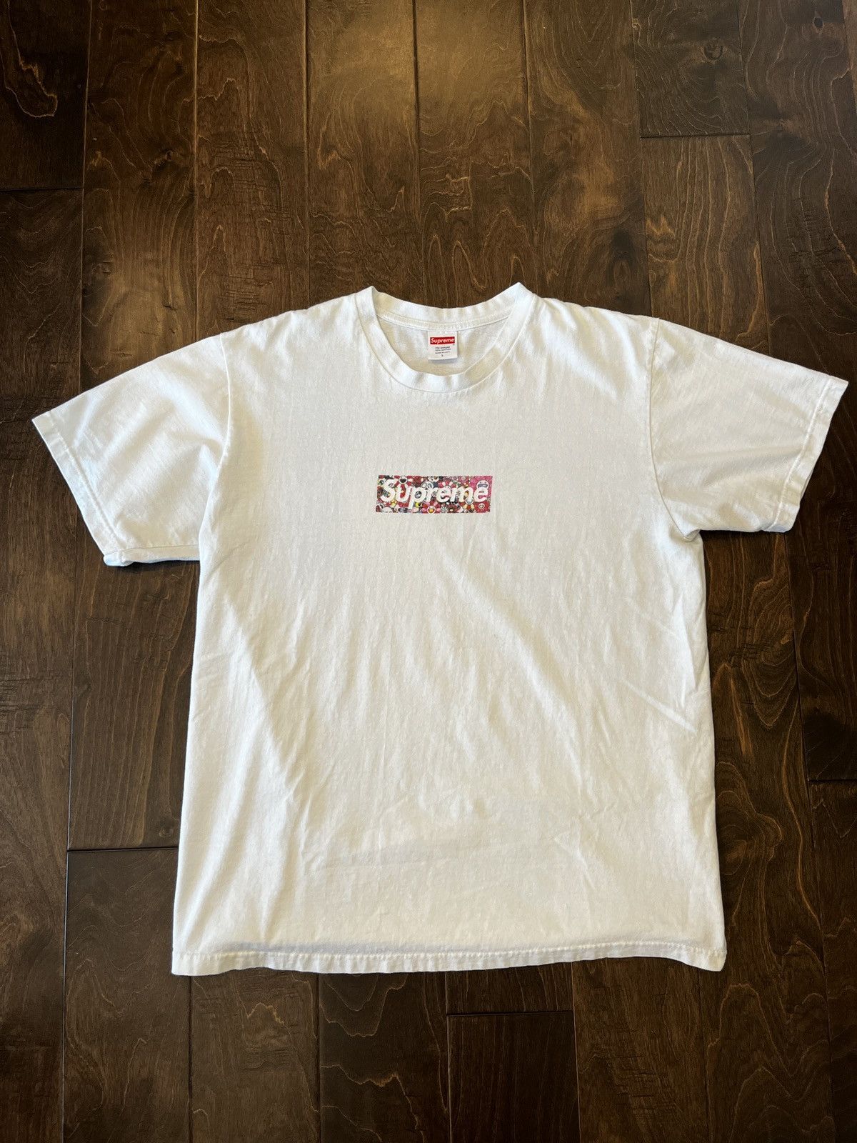 Supreme Sz L Supreme Murakami Box Logo Tee | Grailed
