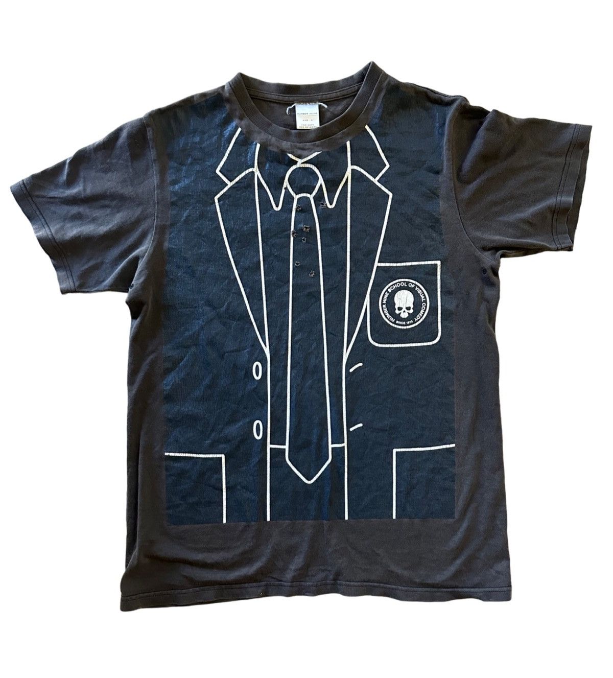 Number (N)ine Number nine school of visual comedy tee | Grailed