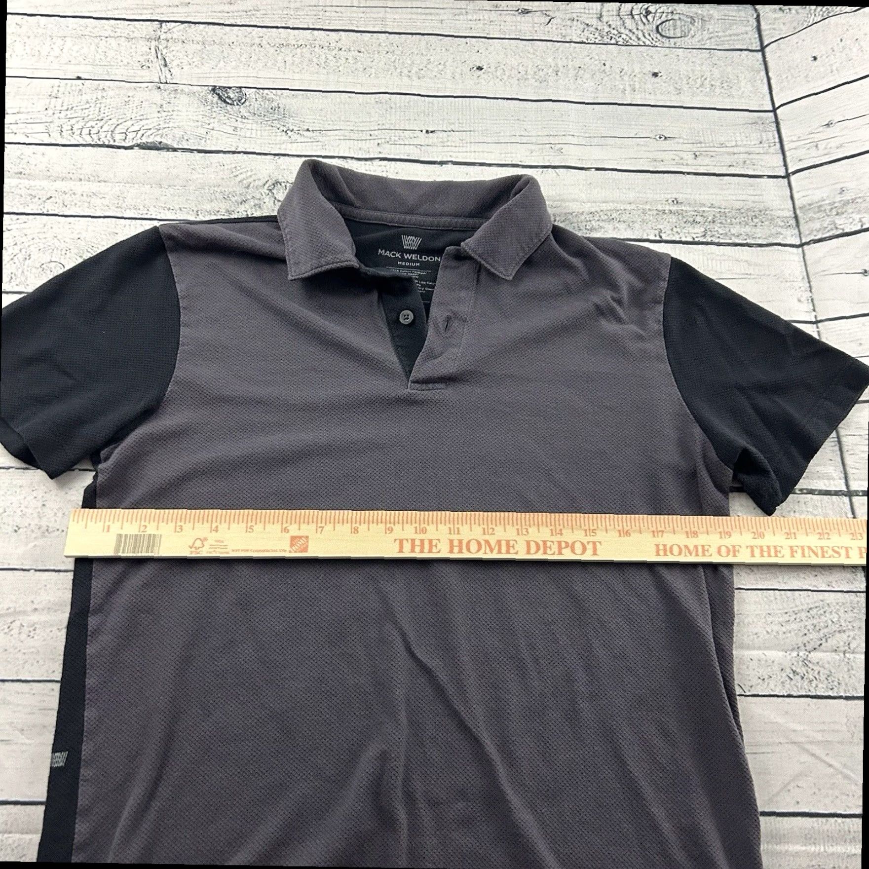 Vintage Mack Weldon Polo Shirt Men's Medium Black | Grailed