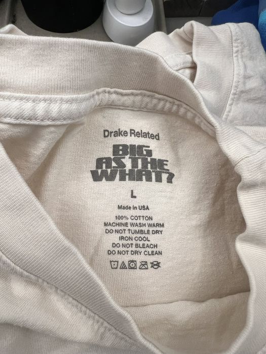 Drake Members only tour tee | Grailed