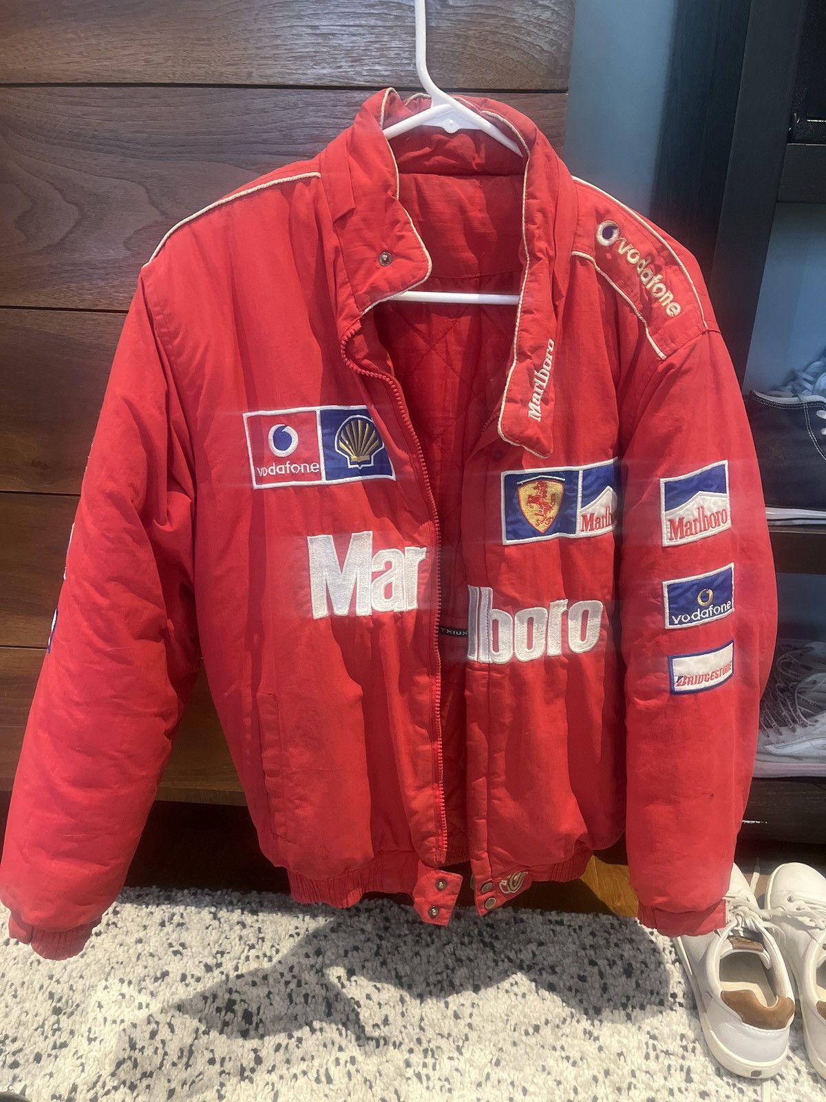 Vintage EXTREMELY RARE Ferrari Marlboro Jacket | Grailed
