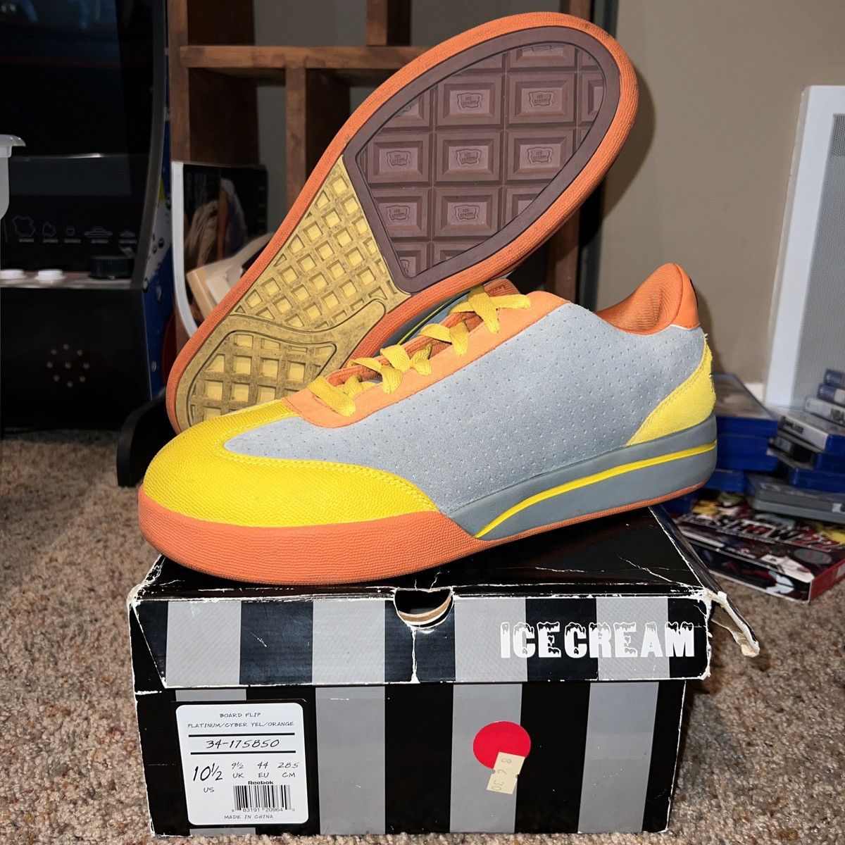 Billionaire Boys Club × Icecream × Reebok Reebok BBC Ice Cream Board ...