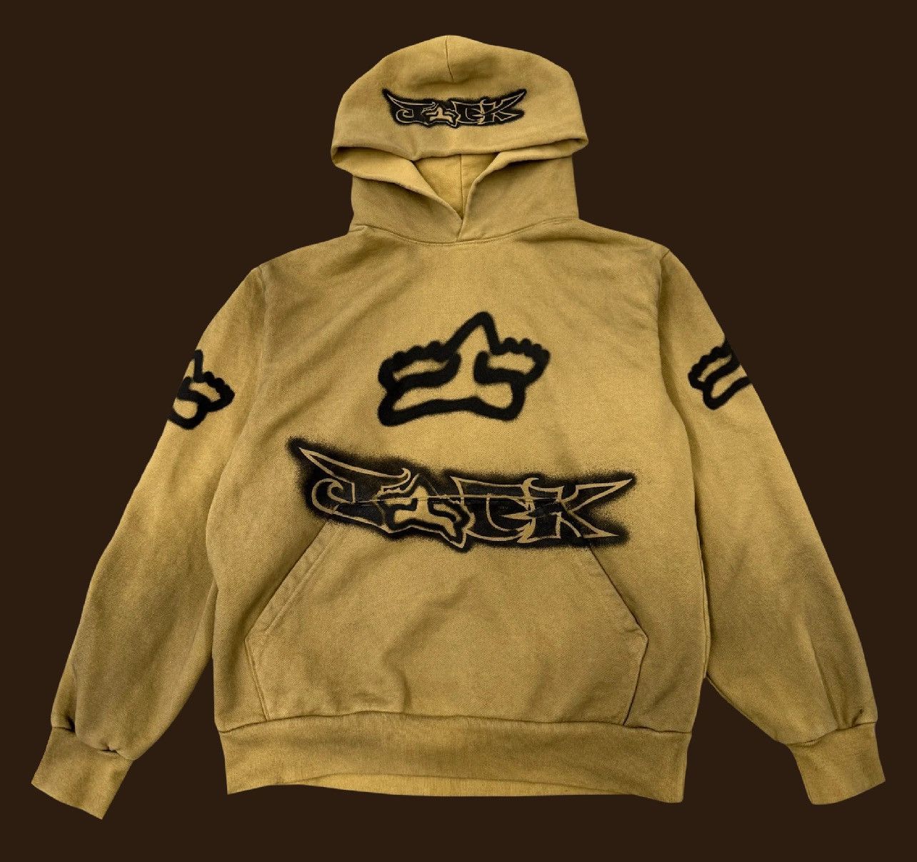 Complex × Fox Racing × Travis Scott Cactus Jack x Fox Racing Heavy weight hoodie | Grailed