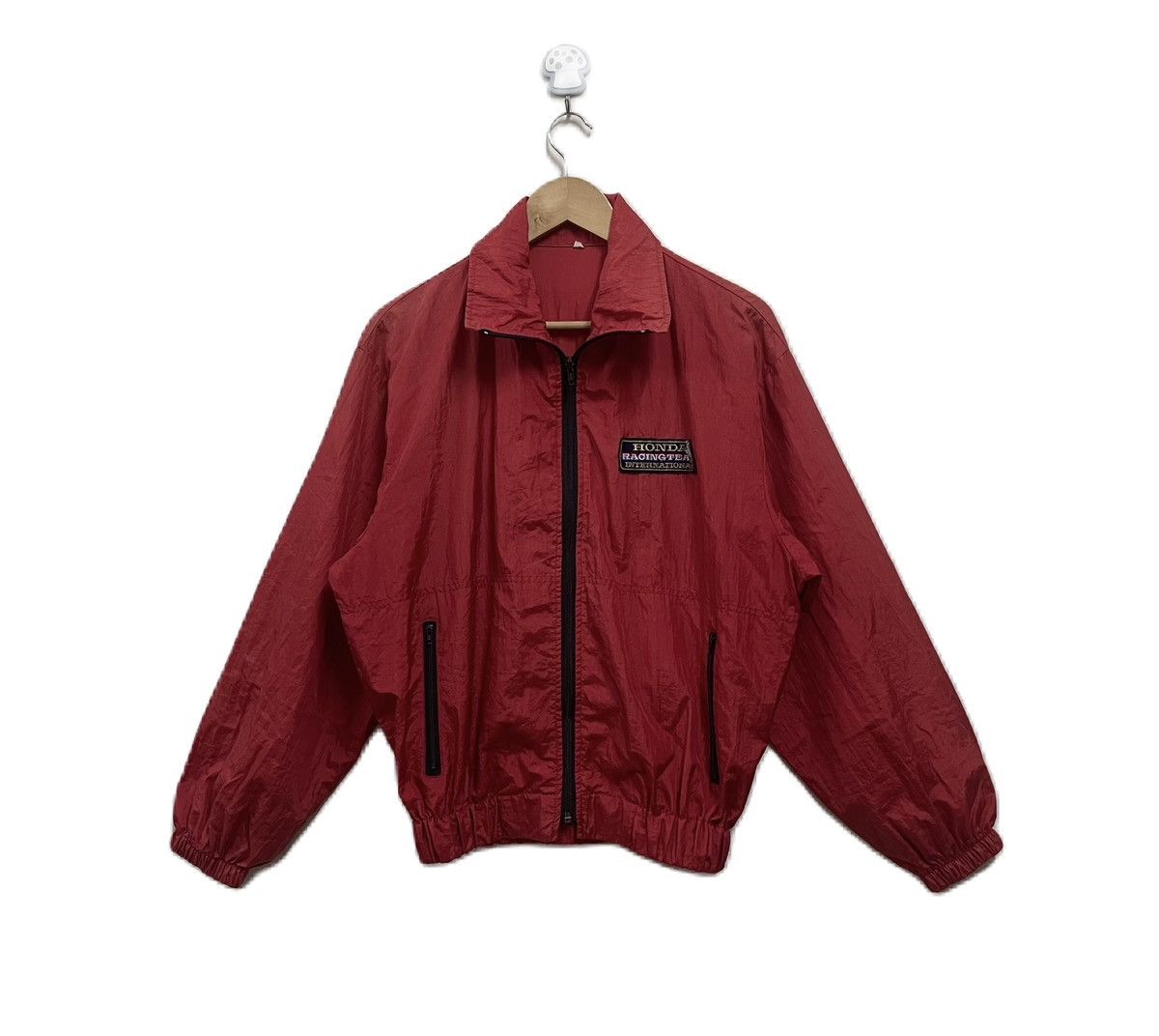 Honda × Racing × Vintage Vintage 90s Honda Racing Team Windbreaker ...