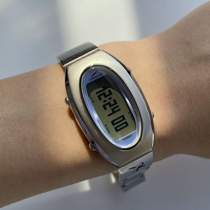 Vintage Casio 90s Csterna Digital Stainless Steel Watch | Grailed