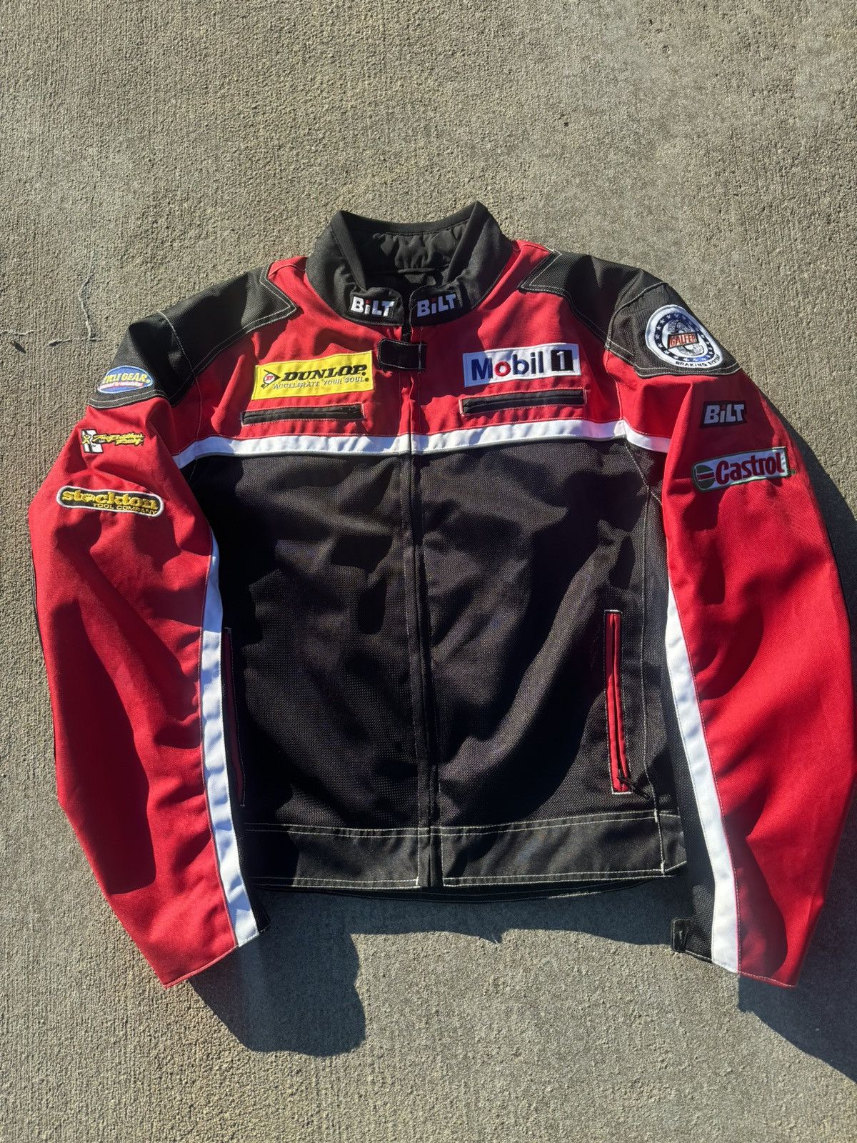 Streetwear × Very Rare × Vintage 🔥SUPER RARE🔥BILT MOTO RACER JACKET ...