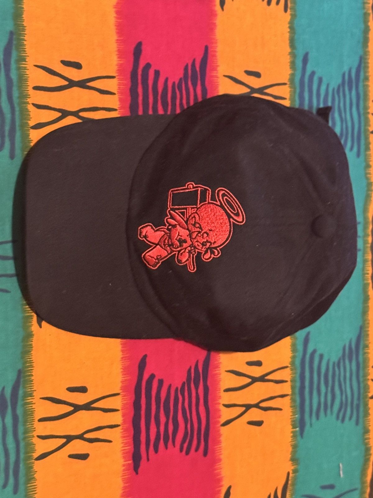 DENIM TEARS × Saint Michael Saint Tears Baby Michael Cap | Grailed