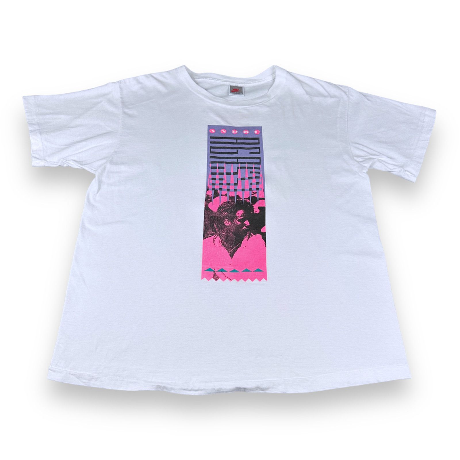 Nike Vintage 90s Nike Andre Agassi Tennis T-Shirt gray tag | Grailed