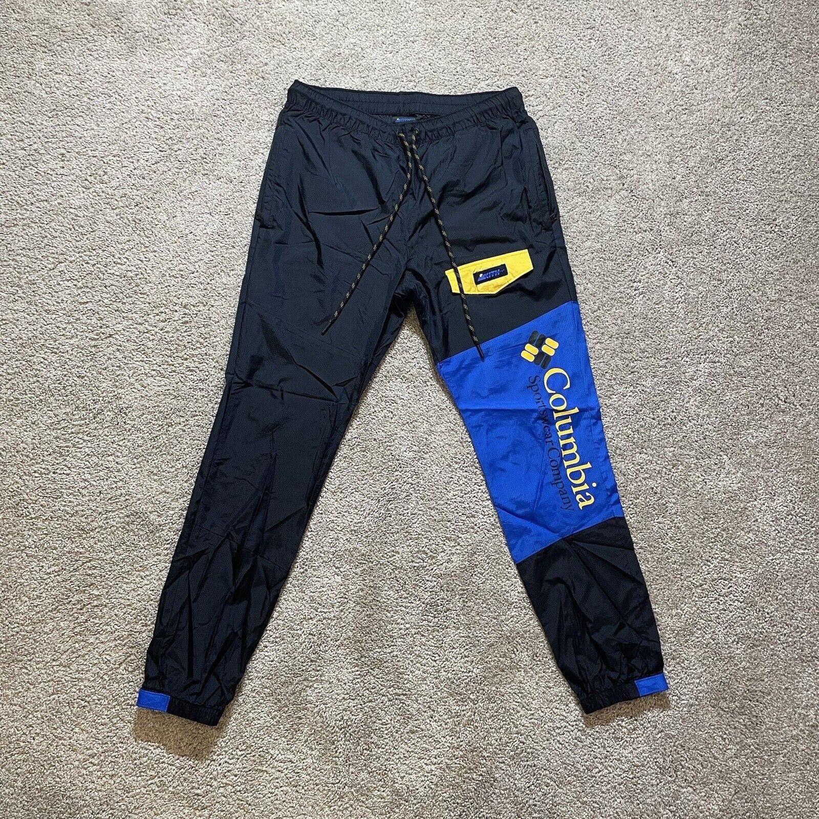 Kith Kith x Columbia Jogger Wind Breaker Pants Nylon Black Size M | Grailed