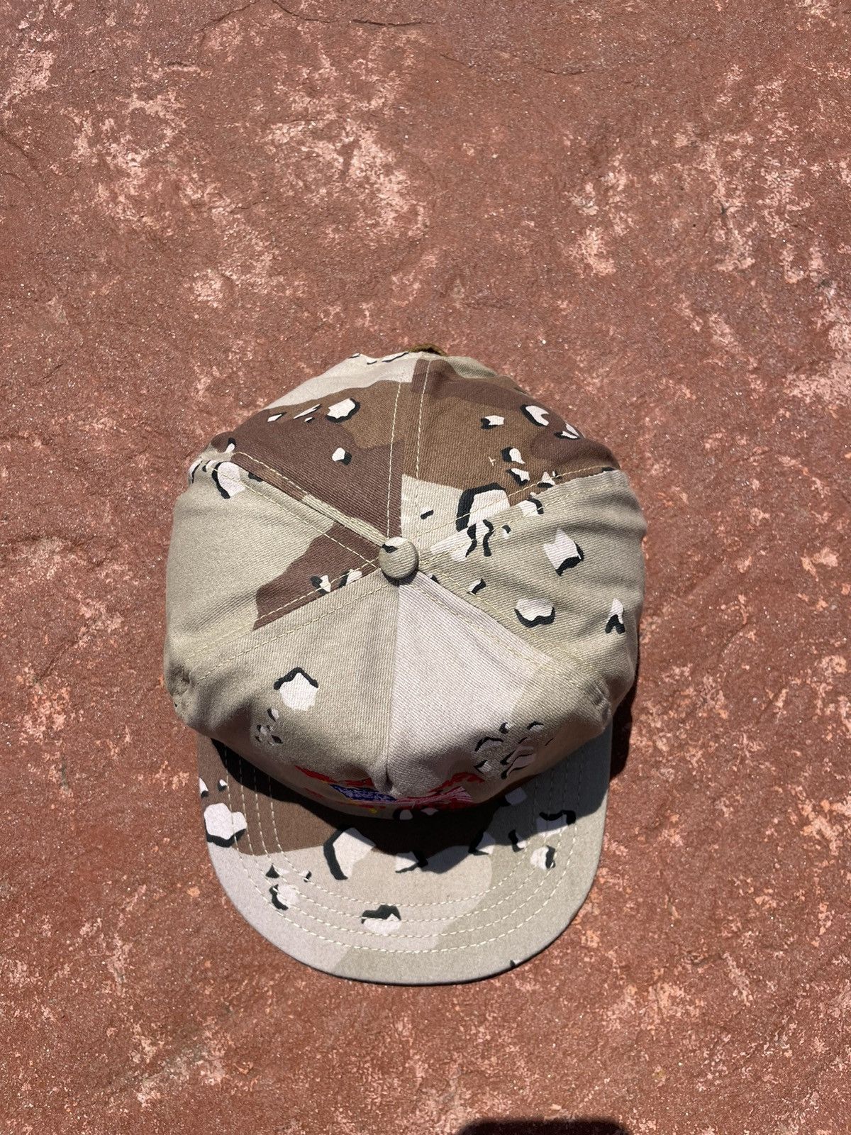 Vintage Vintage 90s Desert Camo USA American Desert Storm Tan Hat | Grailed