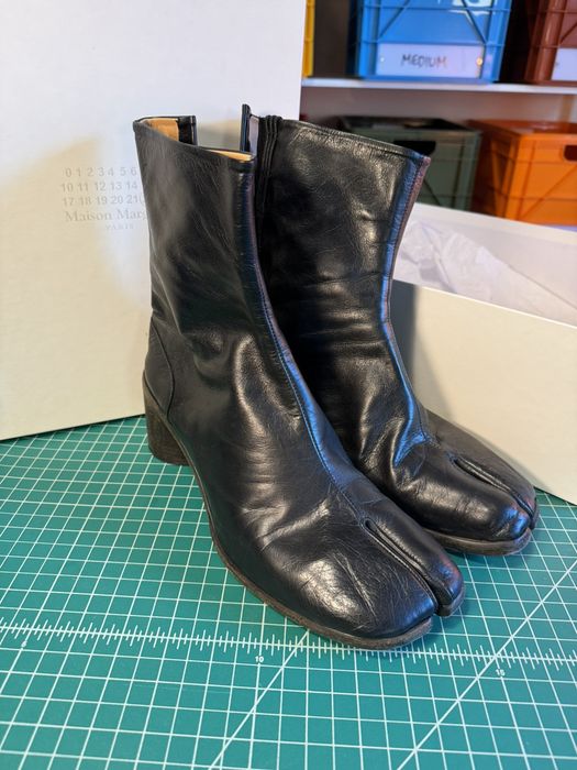 Maison Margiela Maison Margiela Tabi Split Toe Heel Boot | Grailed