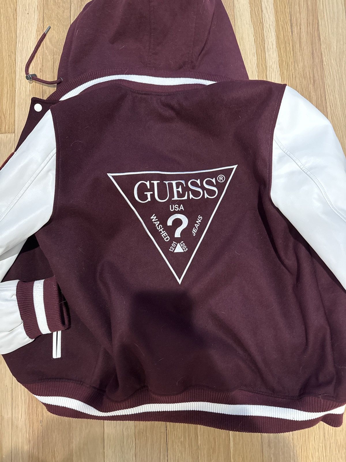 Guess Guess varsity jacket vintage | Grailed