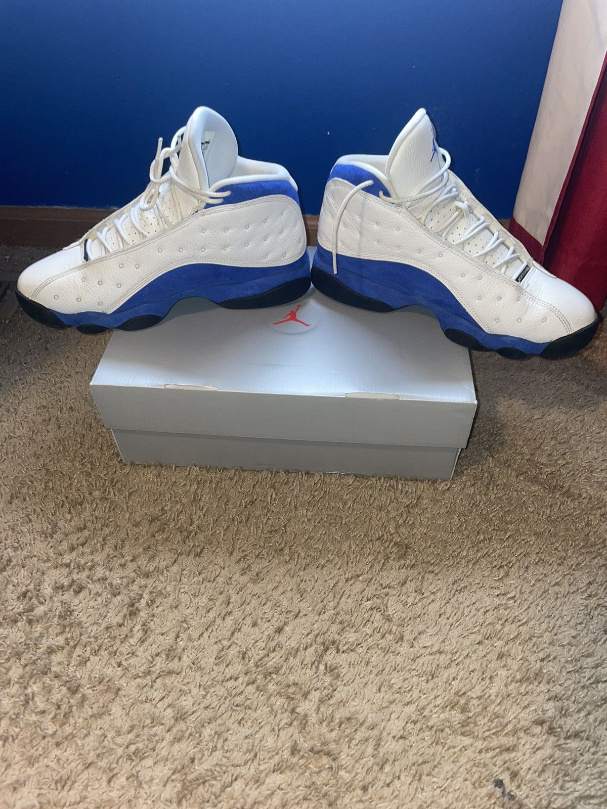 Jordan Brand Air Jordan 13 Retro 'White Hyper Royal' | Grailed