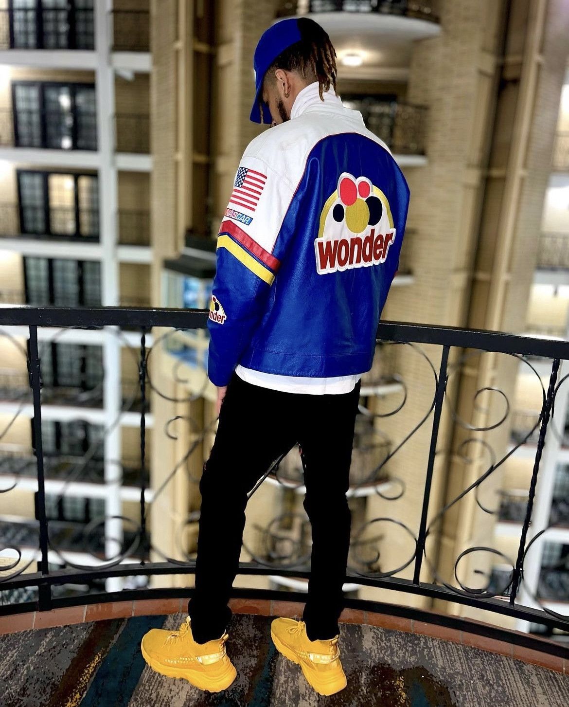 NASCAR × Wilsons Leather RARE RICKY BOBBY NASCAR TALLADEGA NIGHTS MENS ...