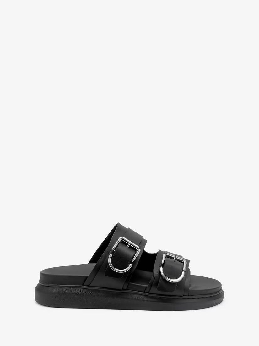 Alexander McQueen o1s22i1n0924 Hybrid Slides in Black | Grailed