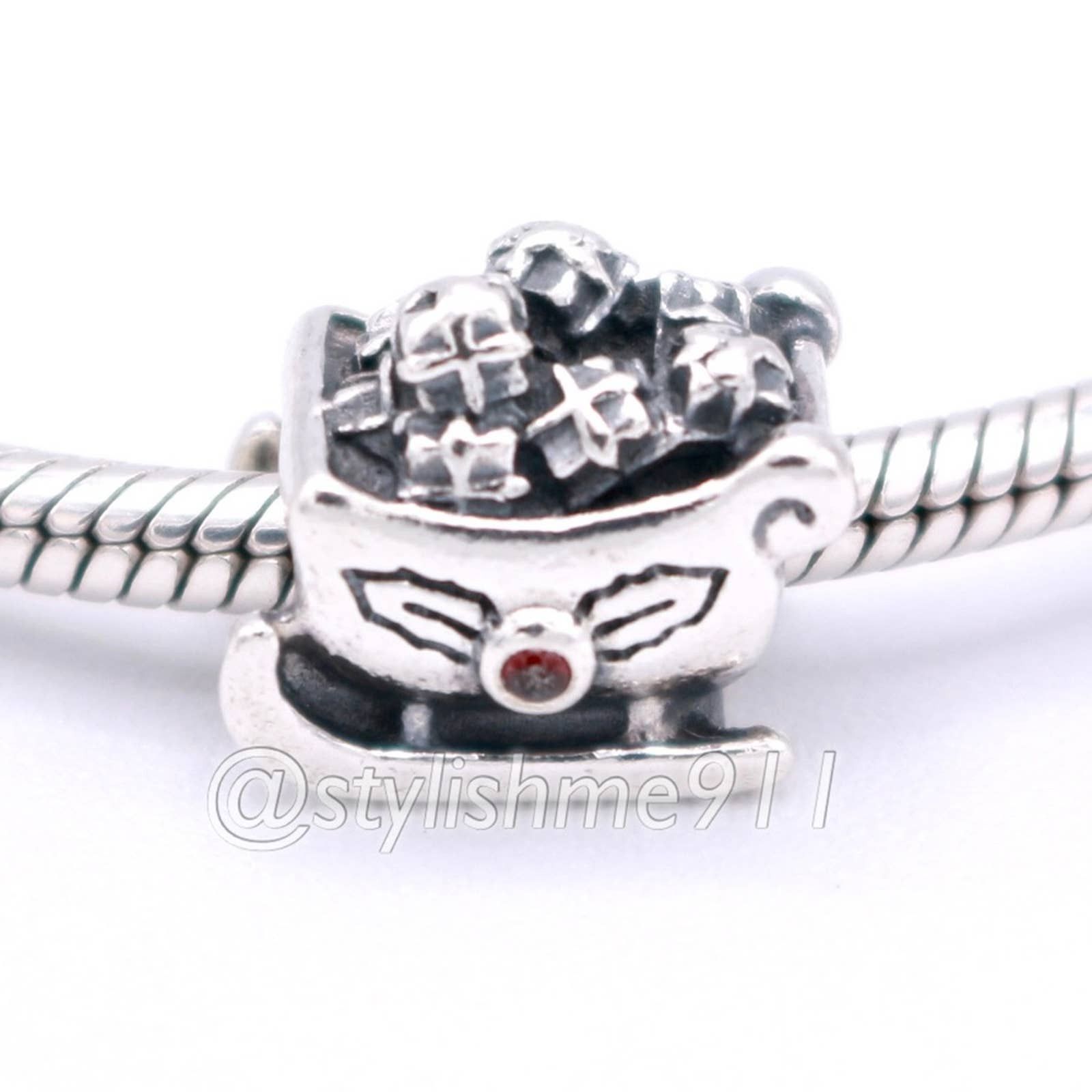 pandora Authentic Pandora Santa's Sleigh Charm | Grailed