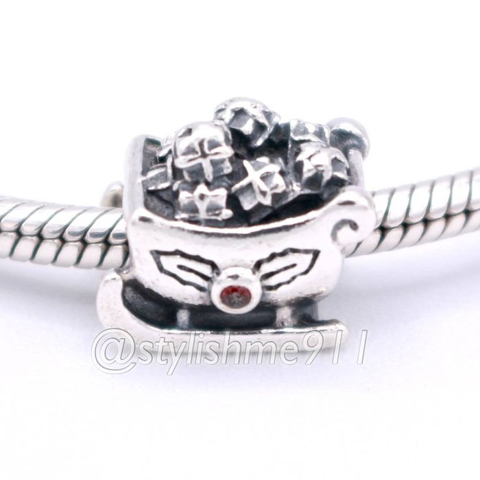 pandora Authentic Pandora Santa's Sleigh Charm | Grailed
