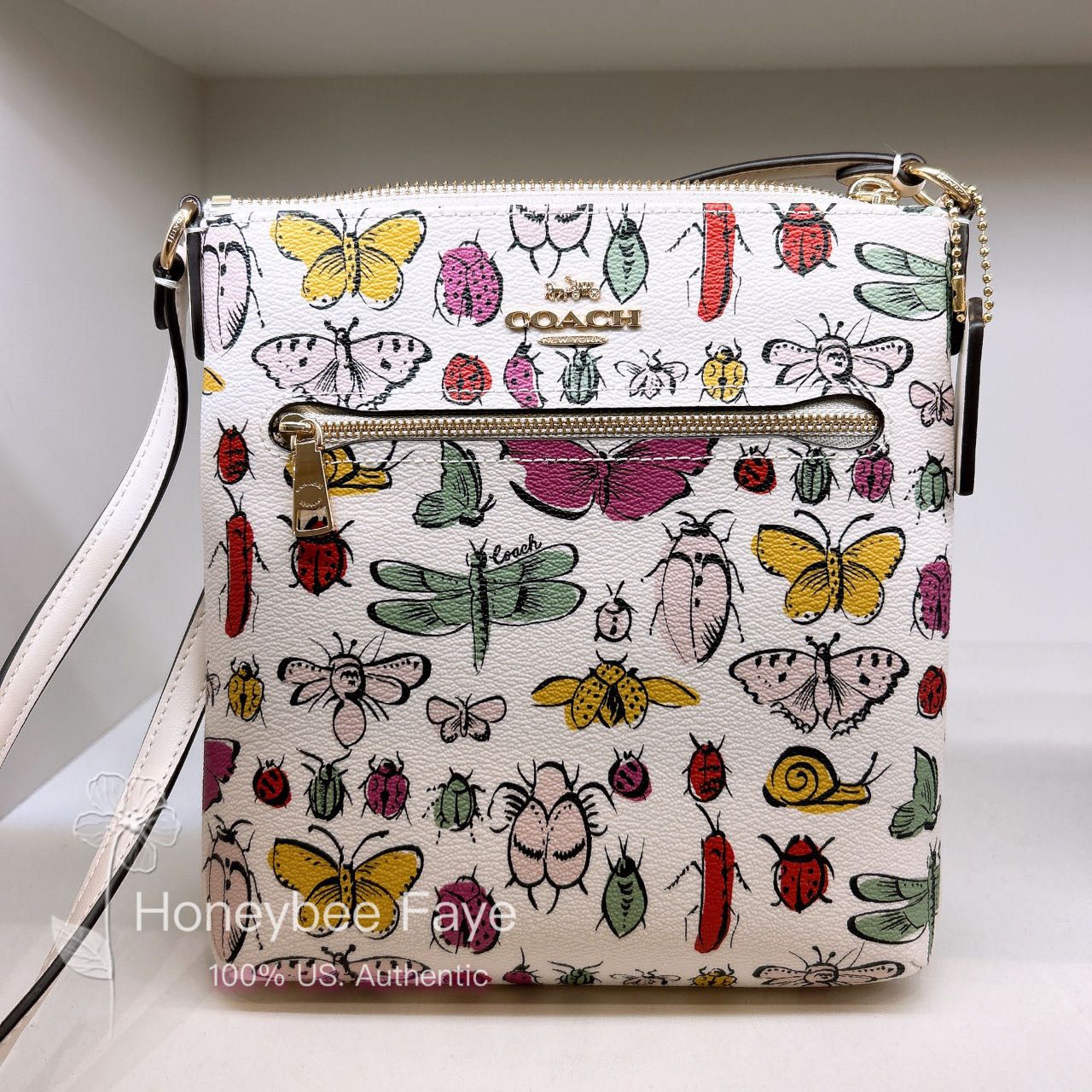 Coach Mini Rowan File Bag With Creature Print CT258 | Grailed