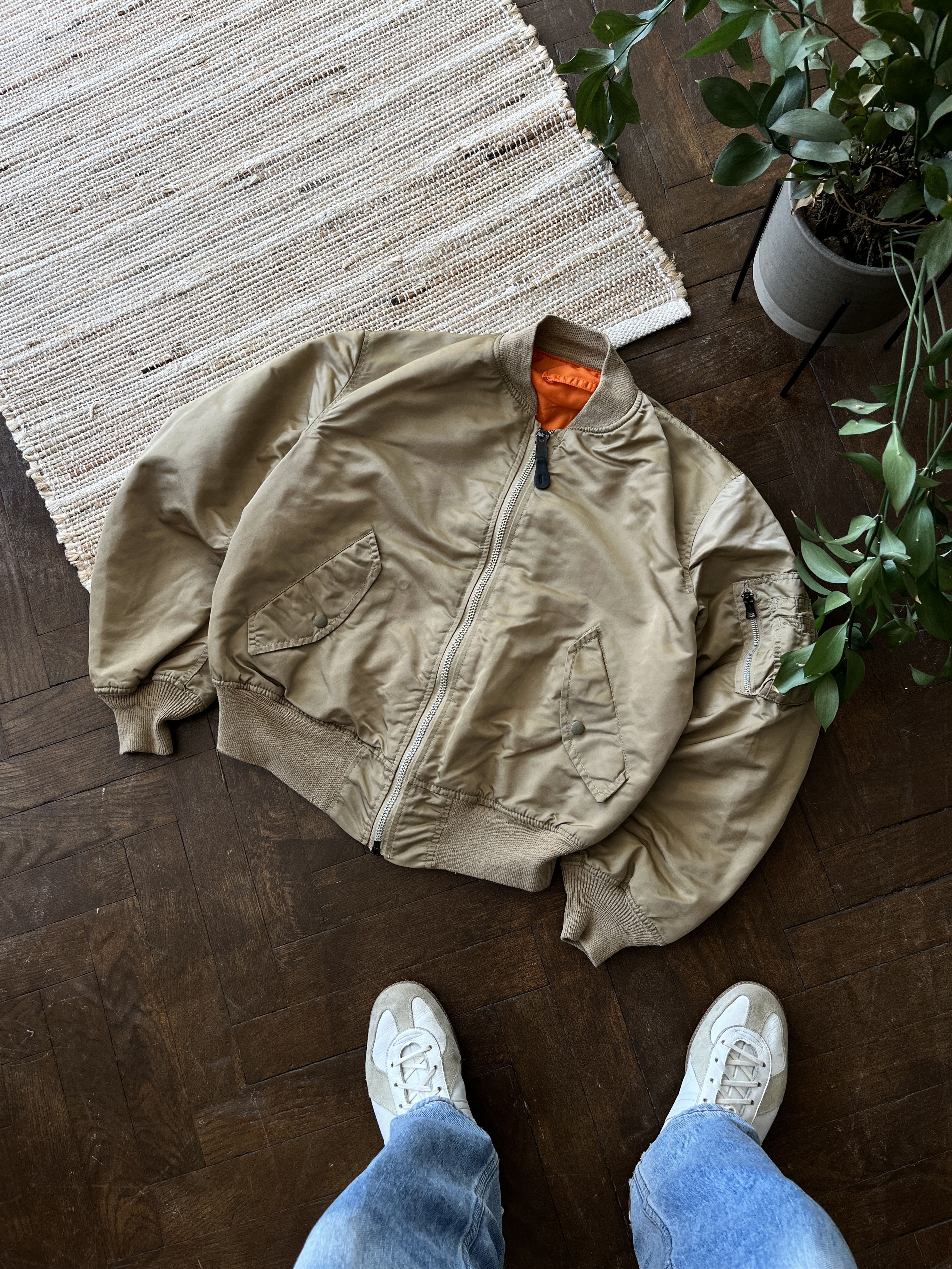 Alpha Industries × Avant Garde × Japanese Brand Vintage Alpha Industries MA 1 Intermediate ...