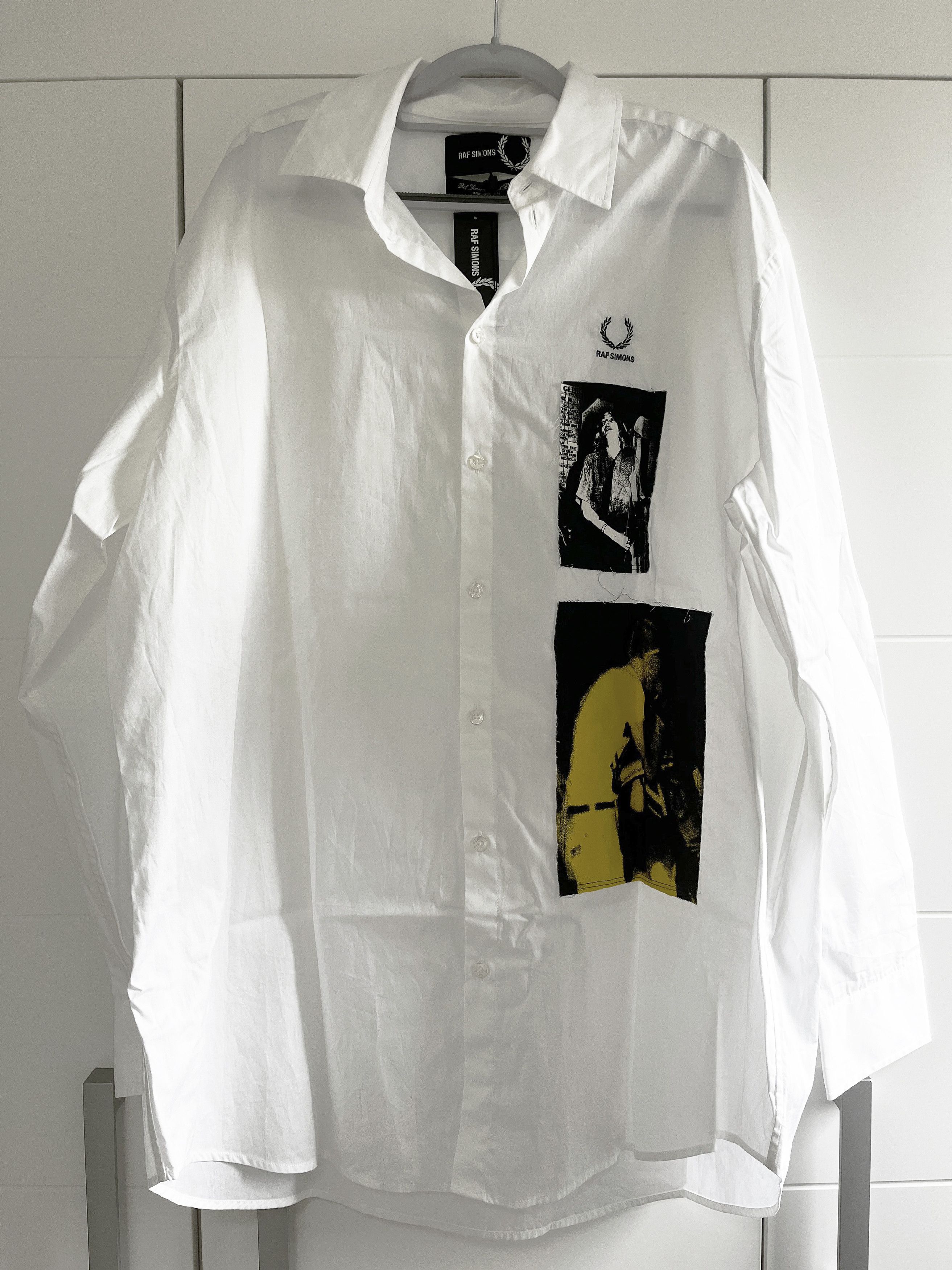 Raf Simons Raf Simons Oversized Patched Shirt | Grailed