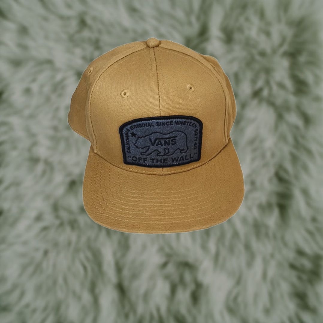 Vans Vans Off The Wall Mens Trucker Hat Tan Beige Suede Look | Grailed