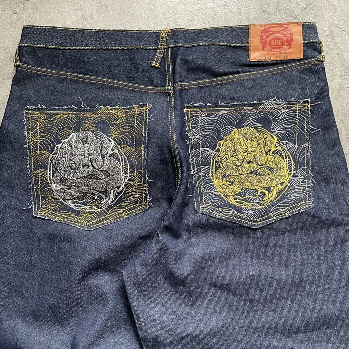 Red Monkey Company RMC Japanese Denim Jeans Baggy Fit | Grailed