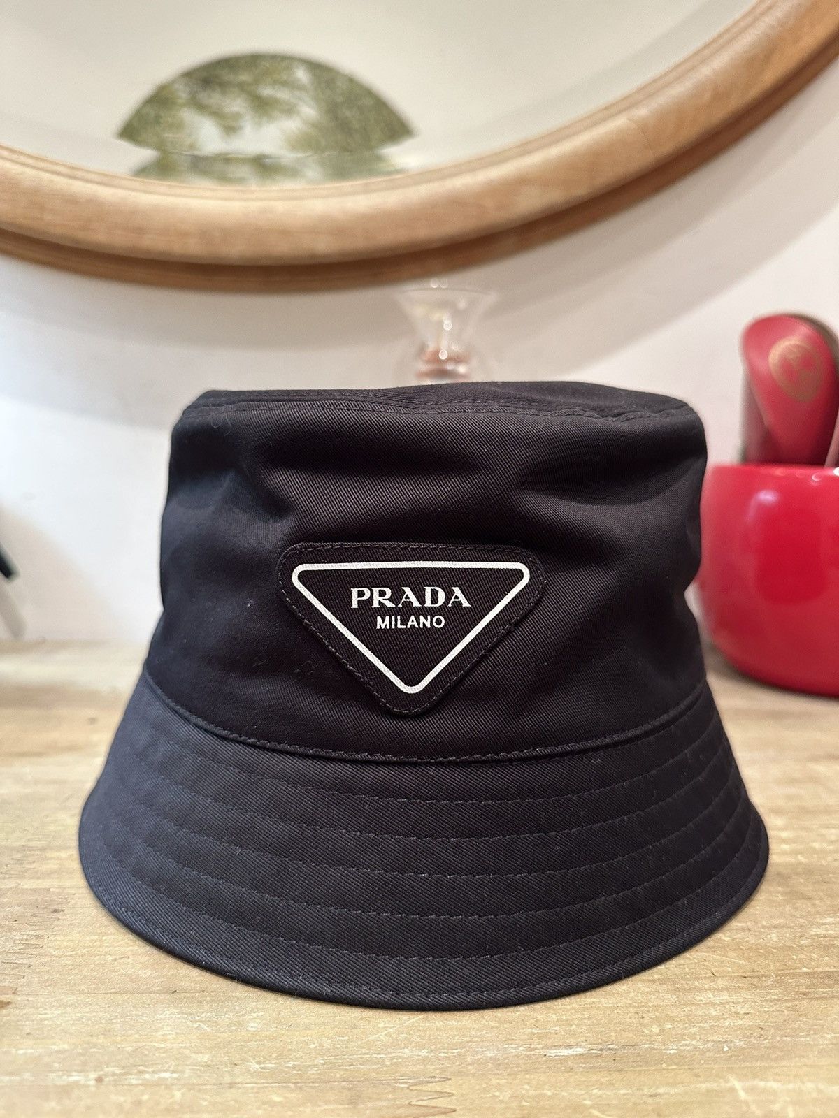 Prada Cappello Da Pescatore Prada Originale | Grailed