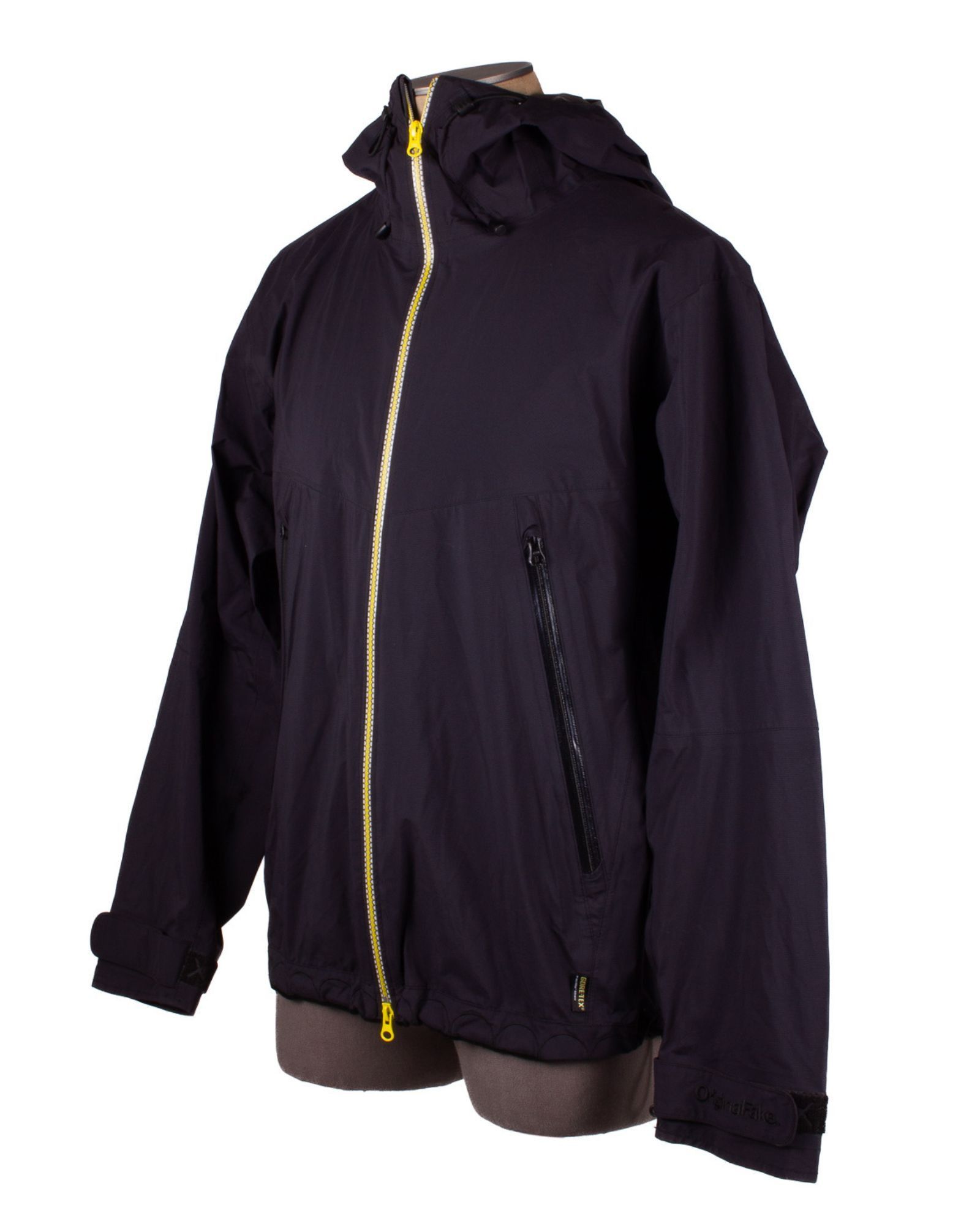 Original Fake ORIGINAL FAKE x KAWS BLACK NYLON GORE-TEX HOODED JACKET ...