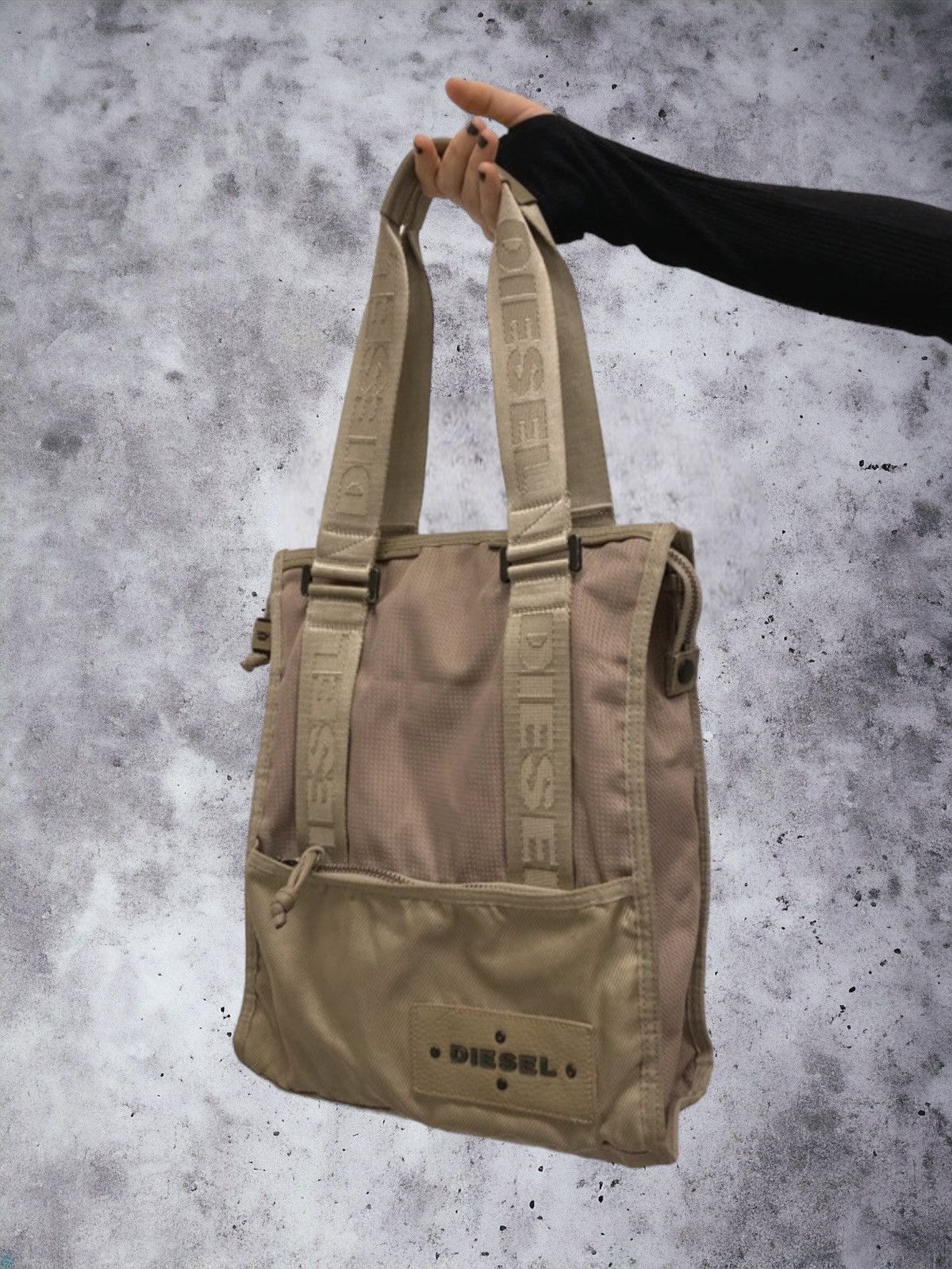 Diesel × Streetwear × Vintage Vintage Y2K Diesel Hand Bag 2000s Techno ...