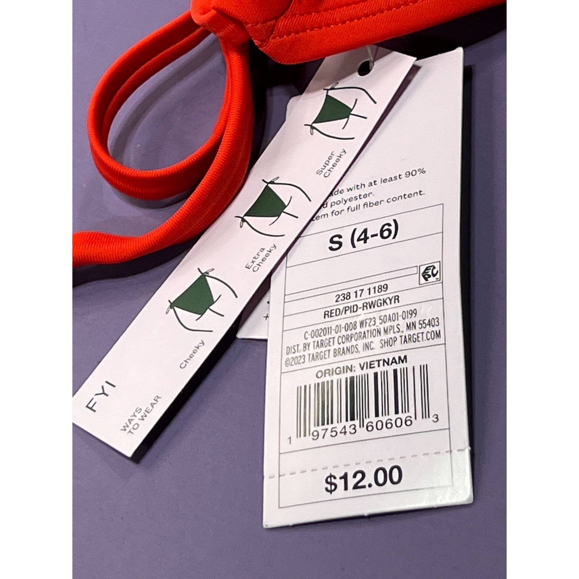 Other Wild Fable - Women's Side Tie High Leg Adjustable Bikini Bot ...