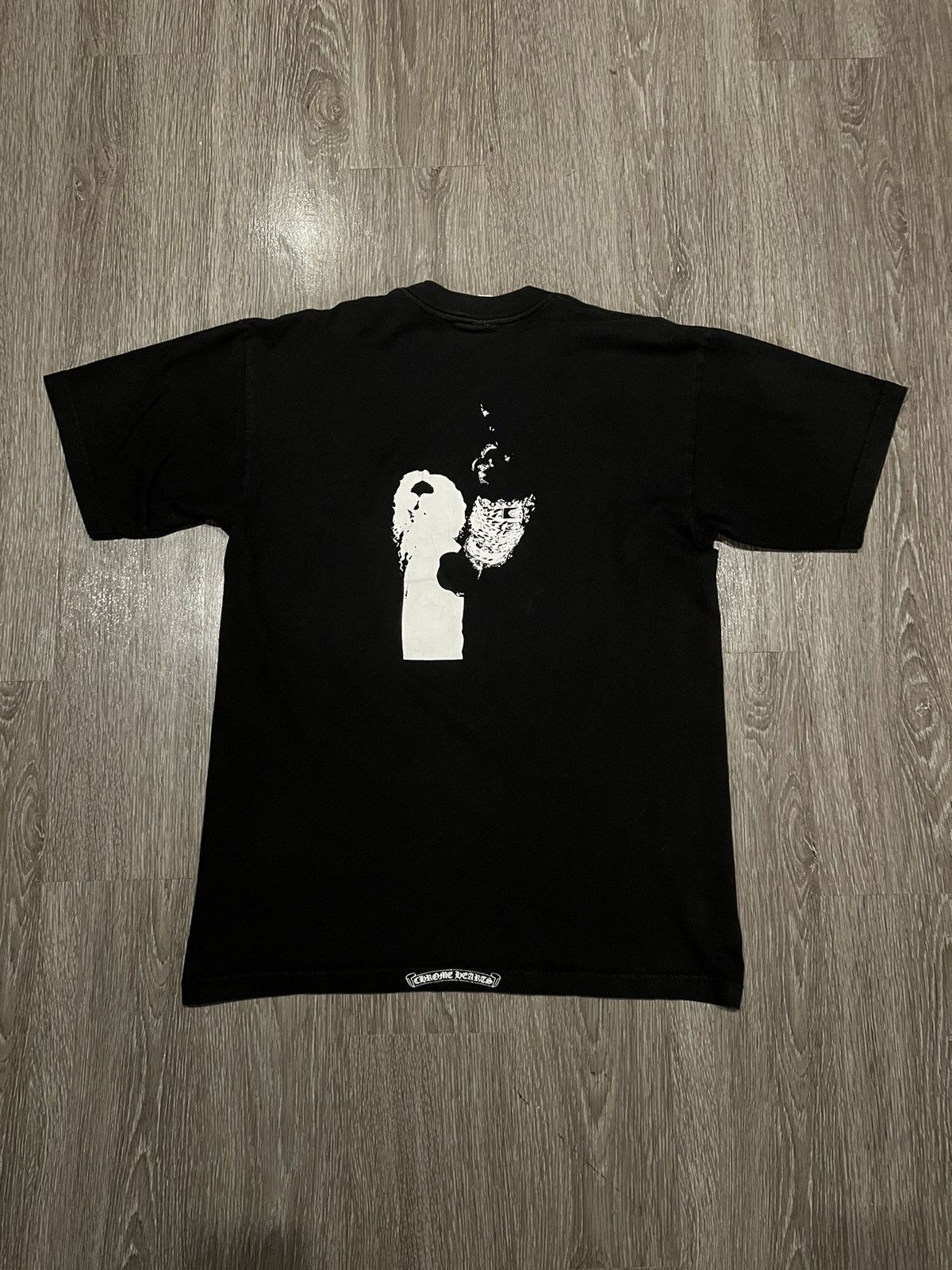 Chrome Hearts Chrome Hearts Richard Stark Middle Finger Tee Size Large ...