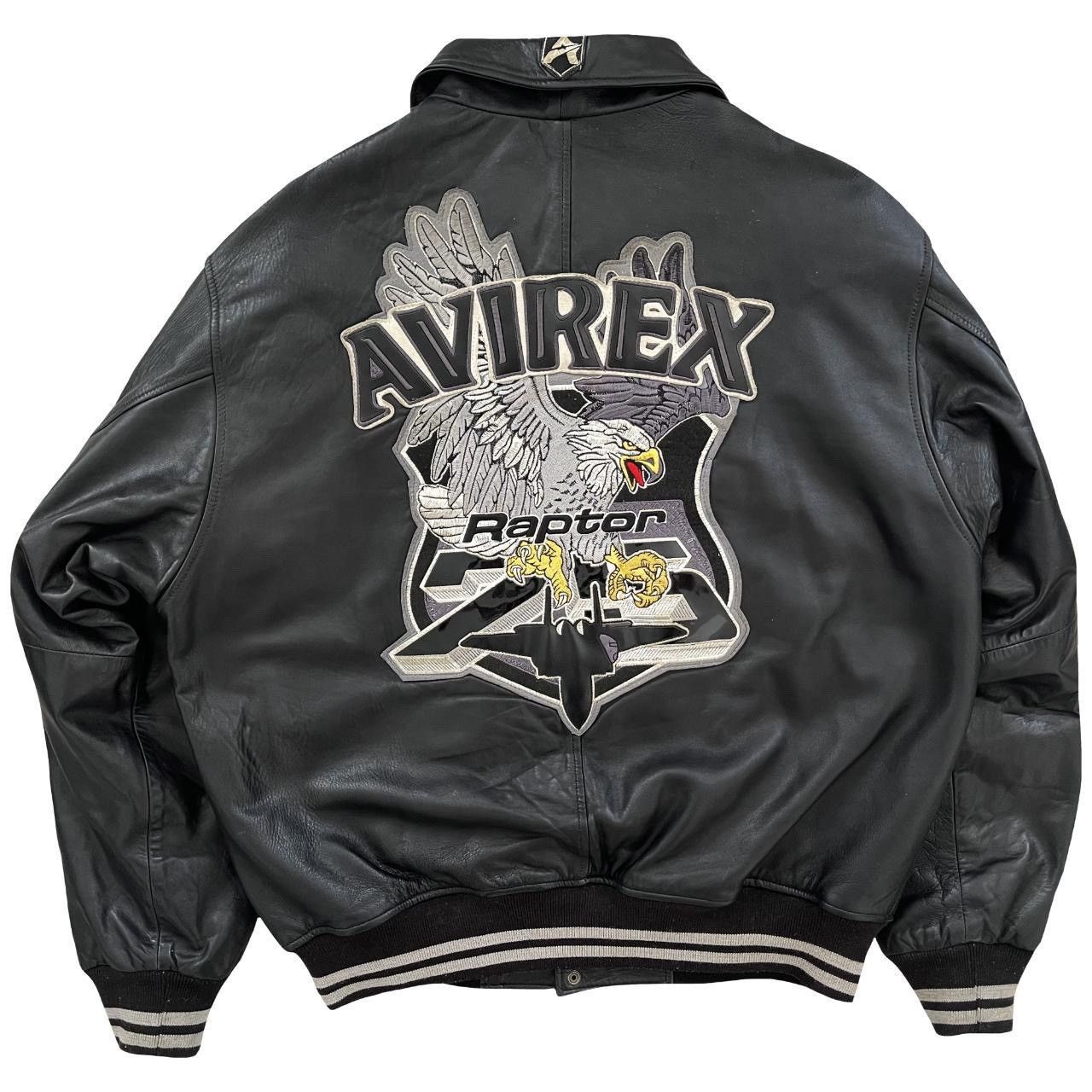 Avirex Avirex Leather Varsity Jacket | Grailed