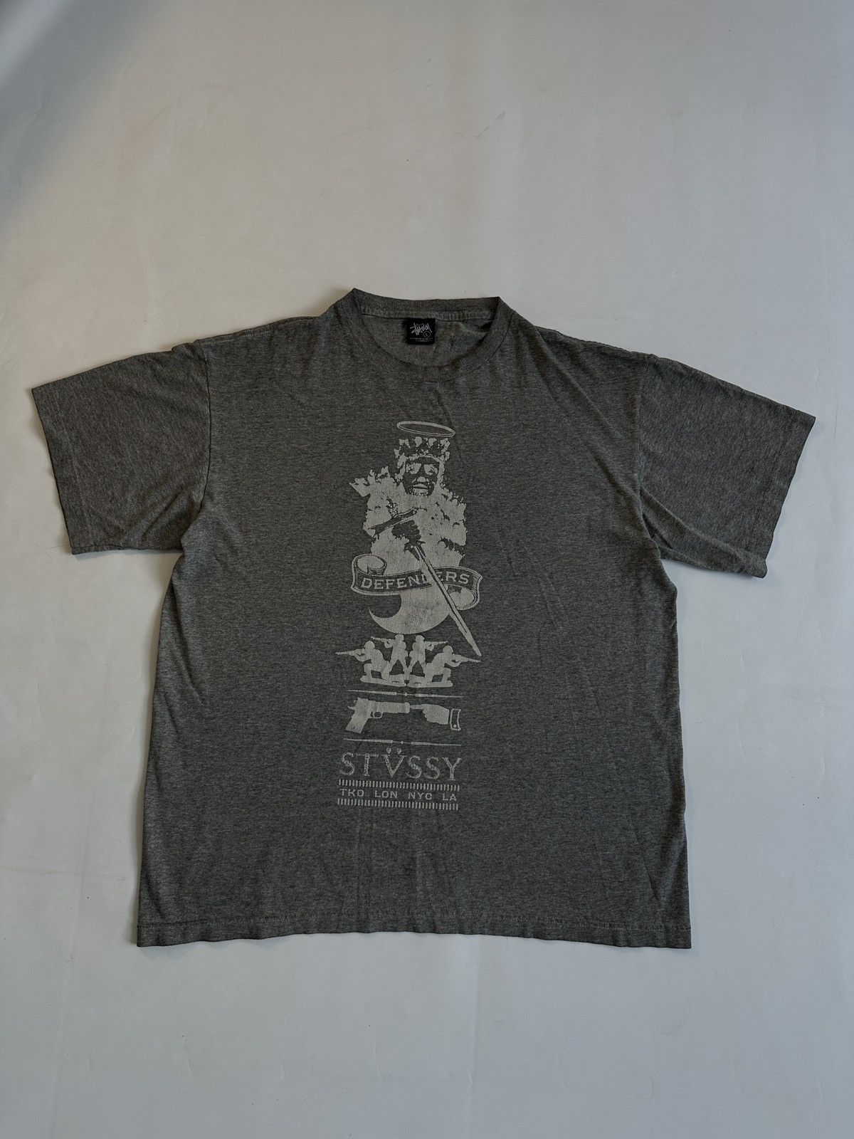 Vintage Vintage Stussy x Nexus 7 Defenders / Offenders T-shirt | Grailed