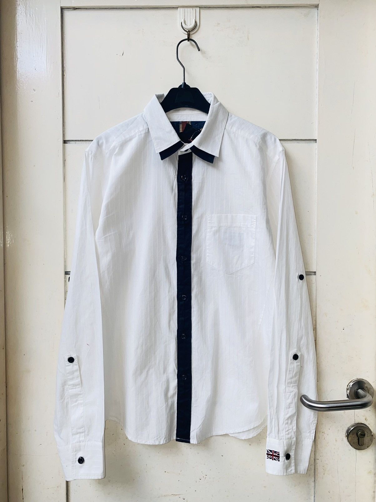 PPFM PPFM Skull Great Britain White Shirt | Grailed