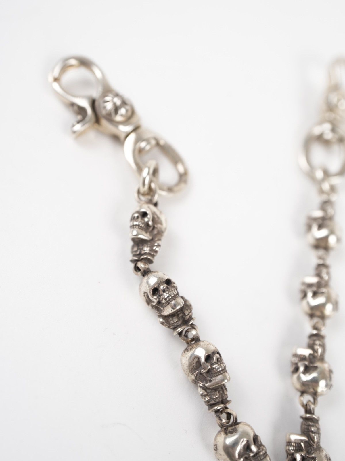 Chrome Hearts Chrome Hearts Foti Delphino Skull Wallet Chain Grailed