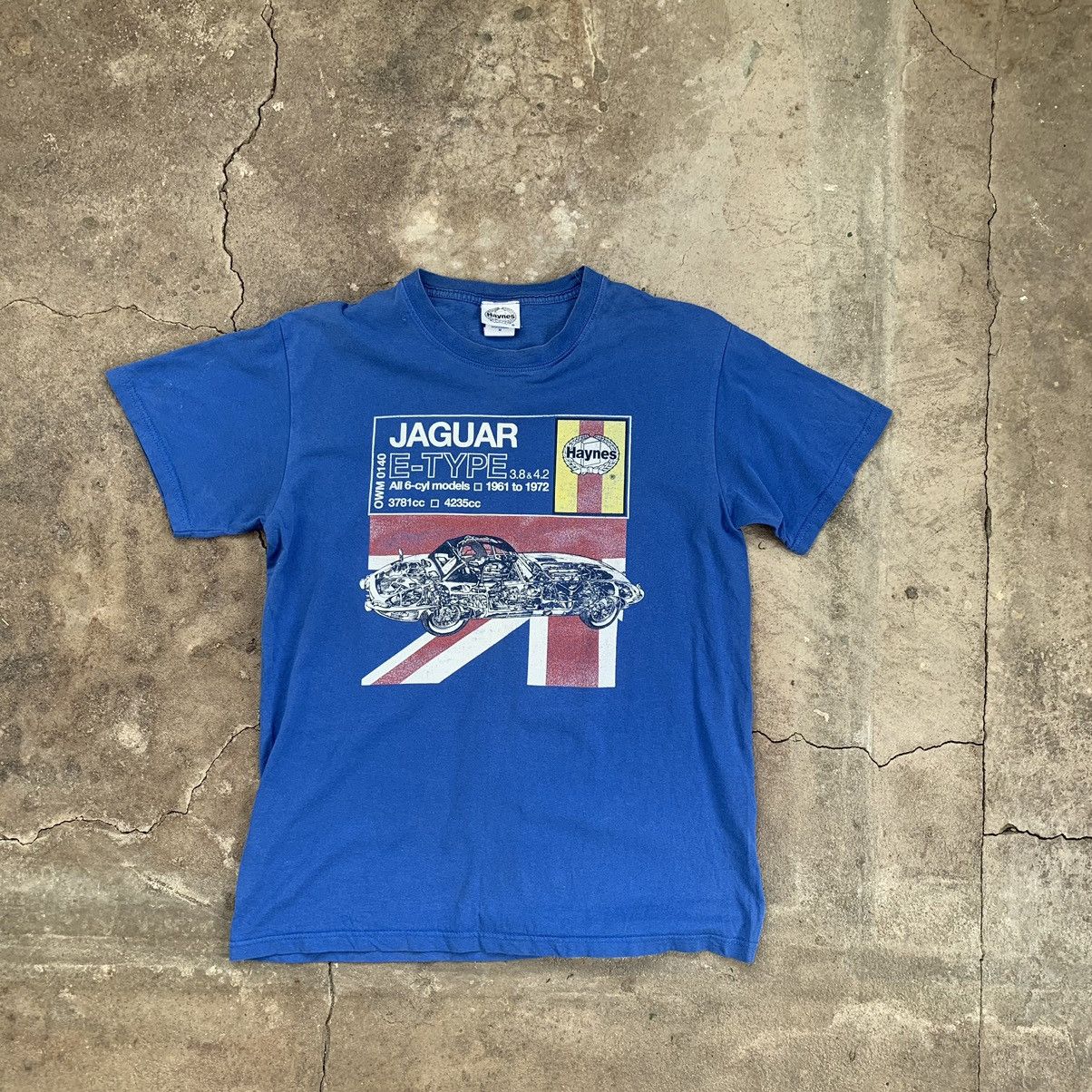 Racing × Vintage Jaguar vintage racing t shirt e type | Grailed