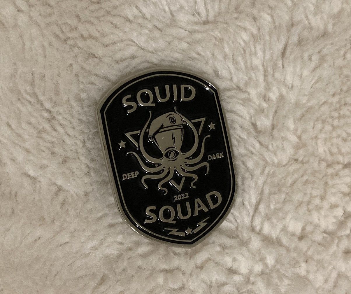 Other Deep Dark and Dangerous Squid Squad Pin | Grailed