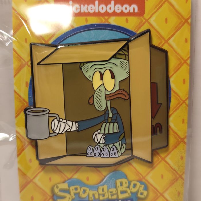 Other Spongebob Squarepants Homeless Squidward Enamel Pin | Grailed
