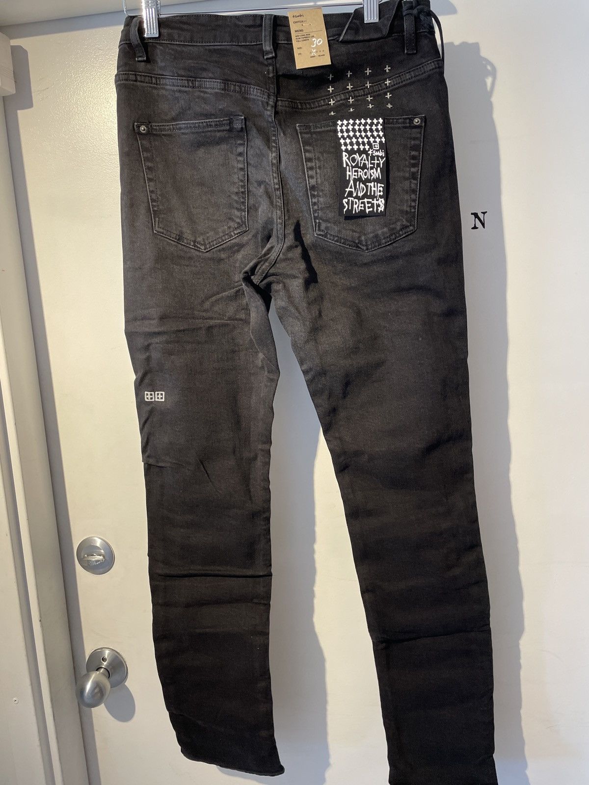 Ksubi Chitch slim fit : Krow Krushed | Grailed