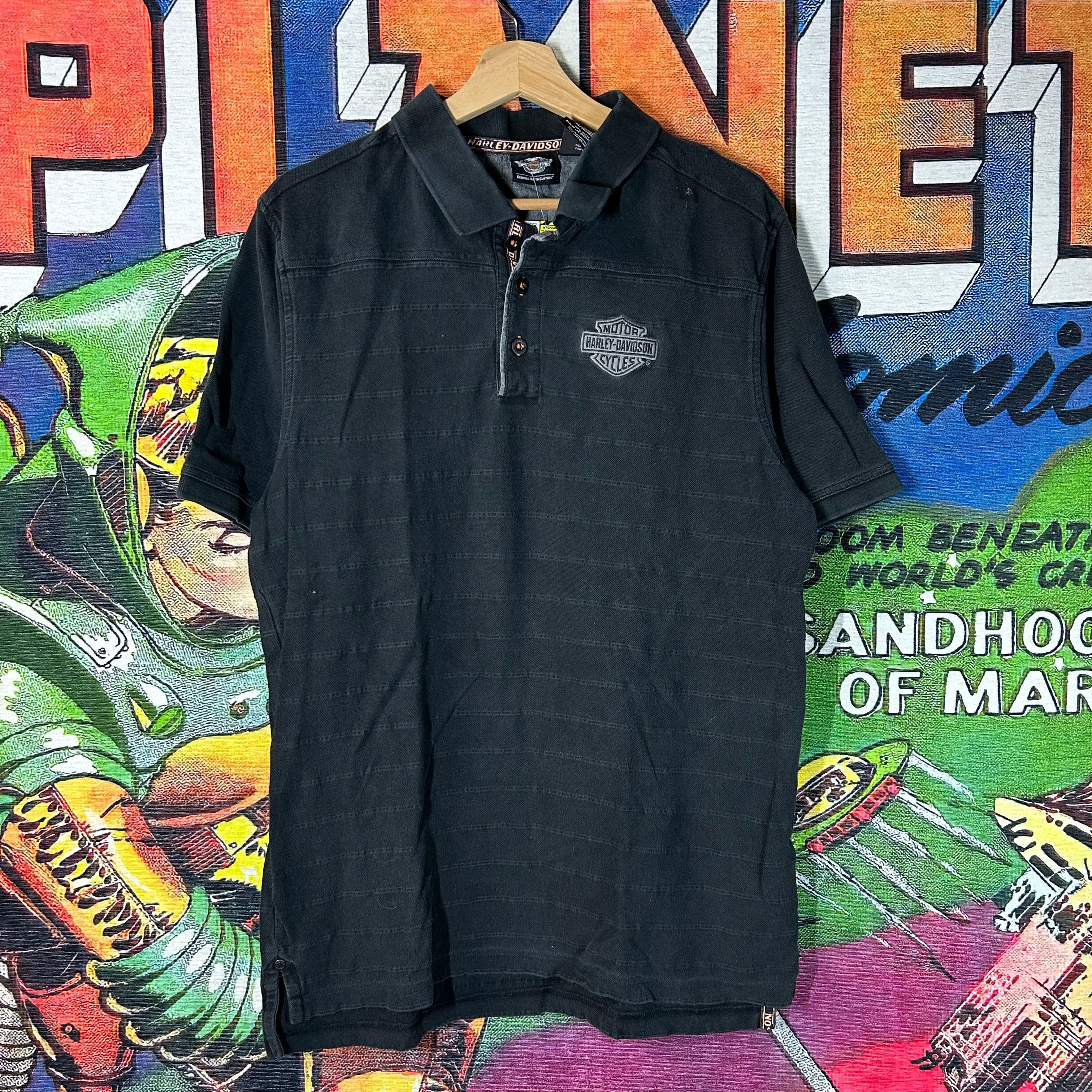 Harley Davidson Harley Davidson Badge Polo Size XL | Grailed
