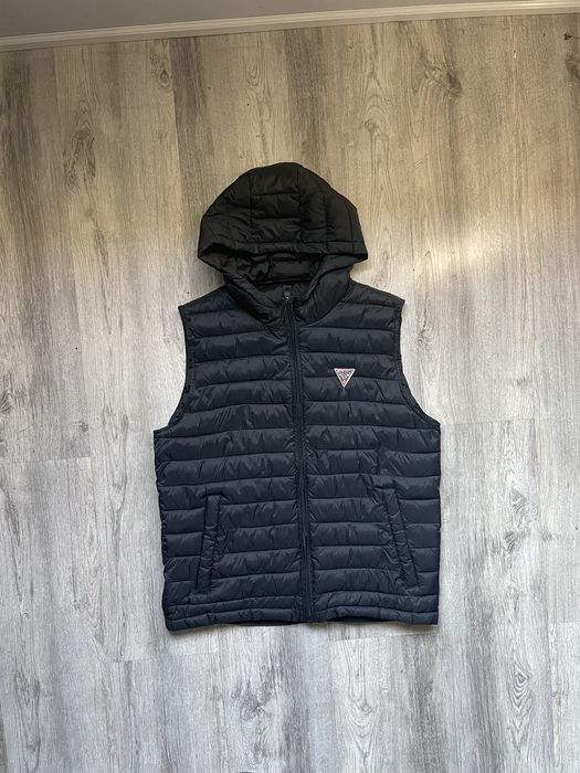Guess Black GUESS vest | Grailed