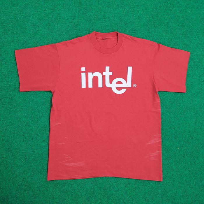 Vintage Vintage INTEL Tshirt | Grailed