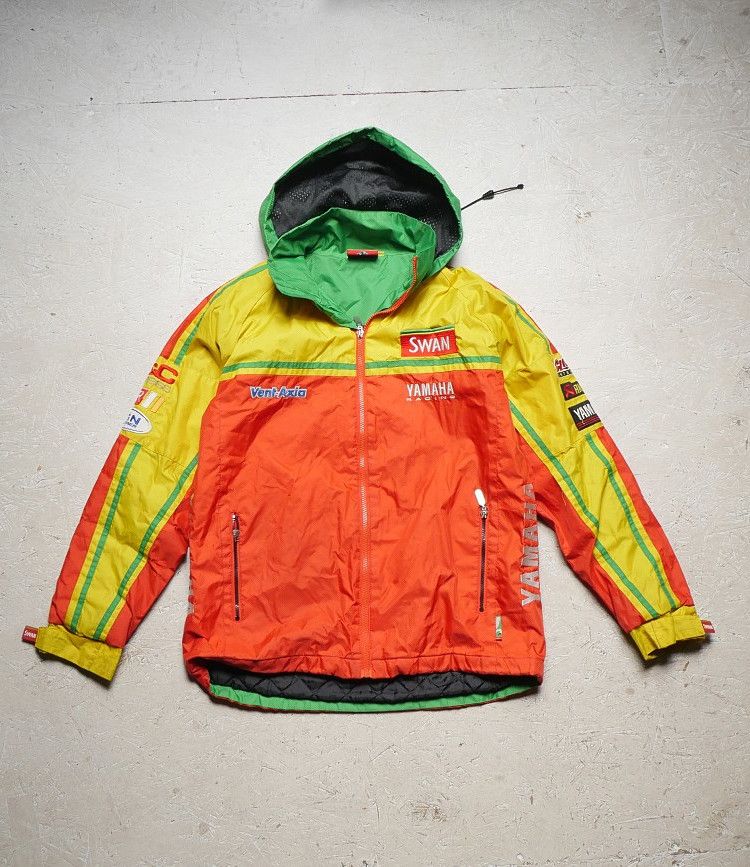 Yamaha Yamaha racing jacket vintage racing jacket swan S | Grailed